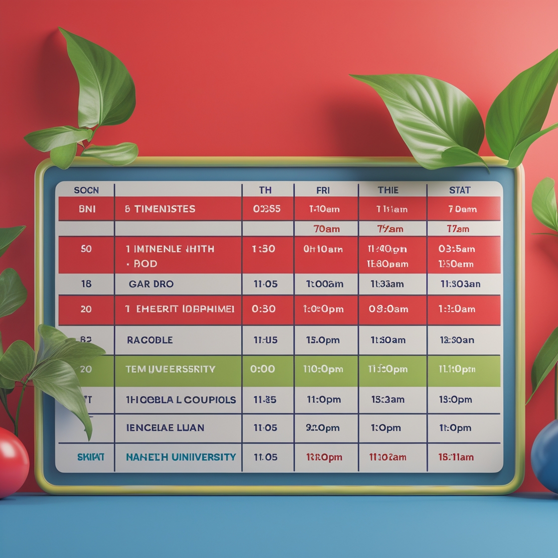 GitHub - masuku-nhlane/university-timetable: smart calculator