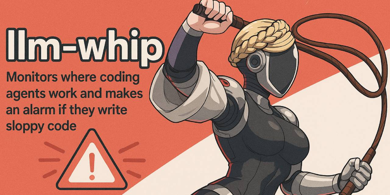 GitHub - Bewinxed/llm-whip: File monitoring tool that detects lazy patterns and anti-cheat ...