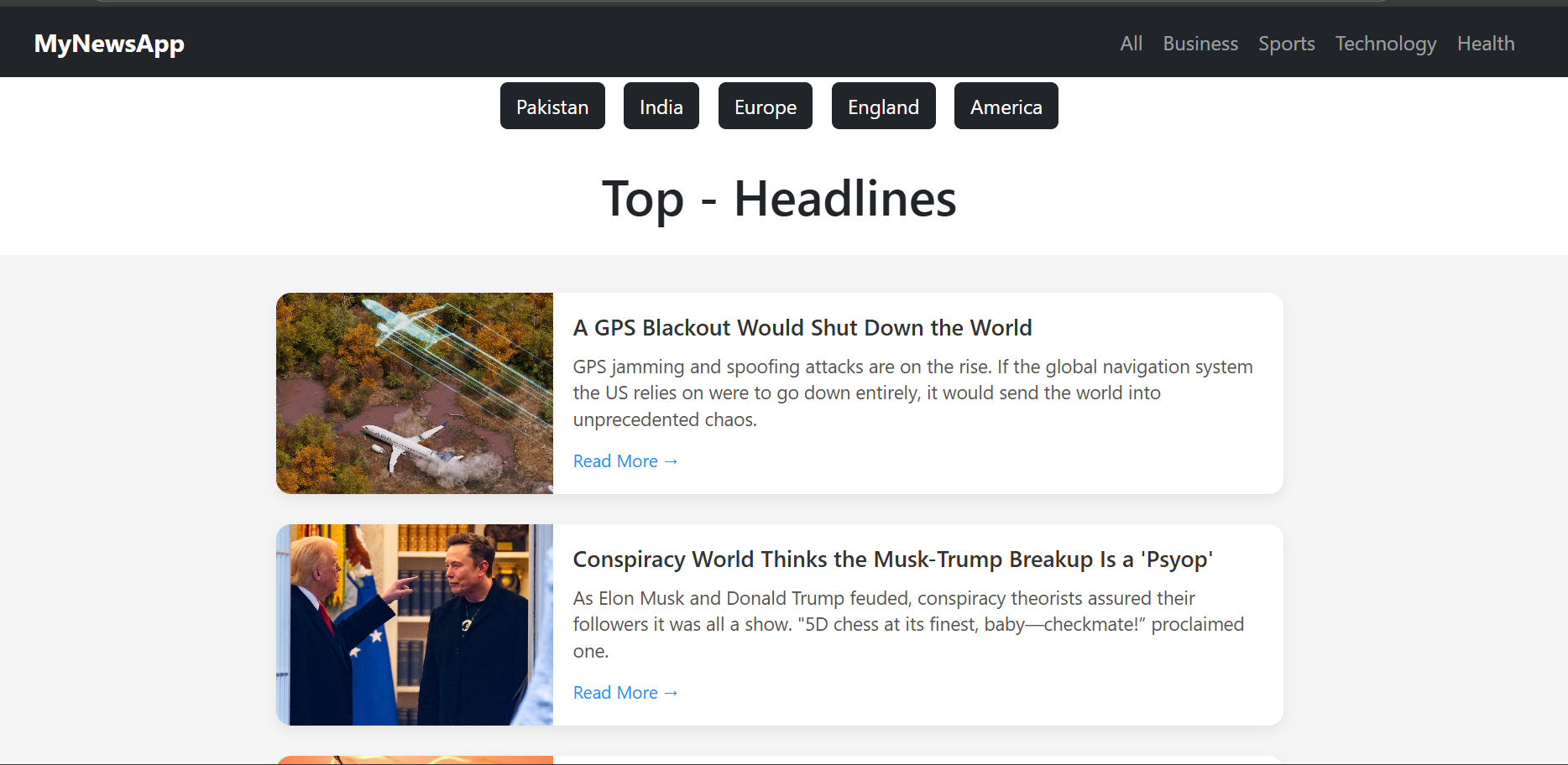 GitHub - AnsRehman7/news-app: A modern, responsive News App built using React and Vite, powered ...