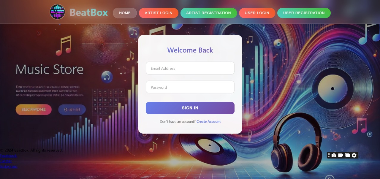 GitHub - Abdullahsuhry/BeatBoxMusicStore: Beat Box is a 2nd Year OOP group project – an online ...