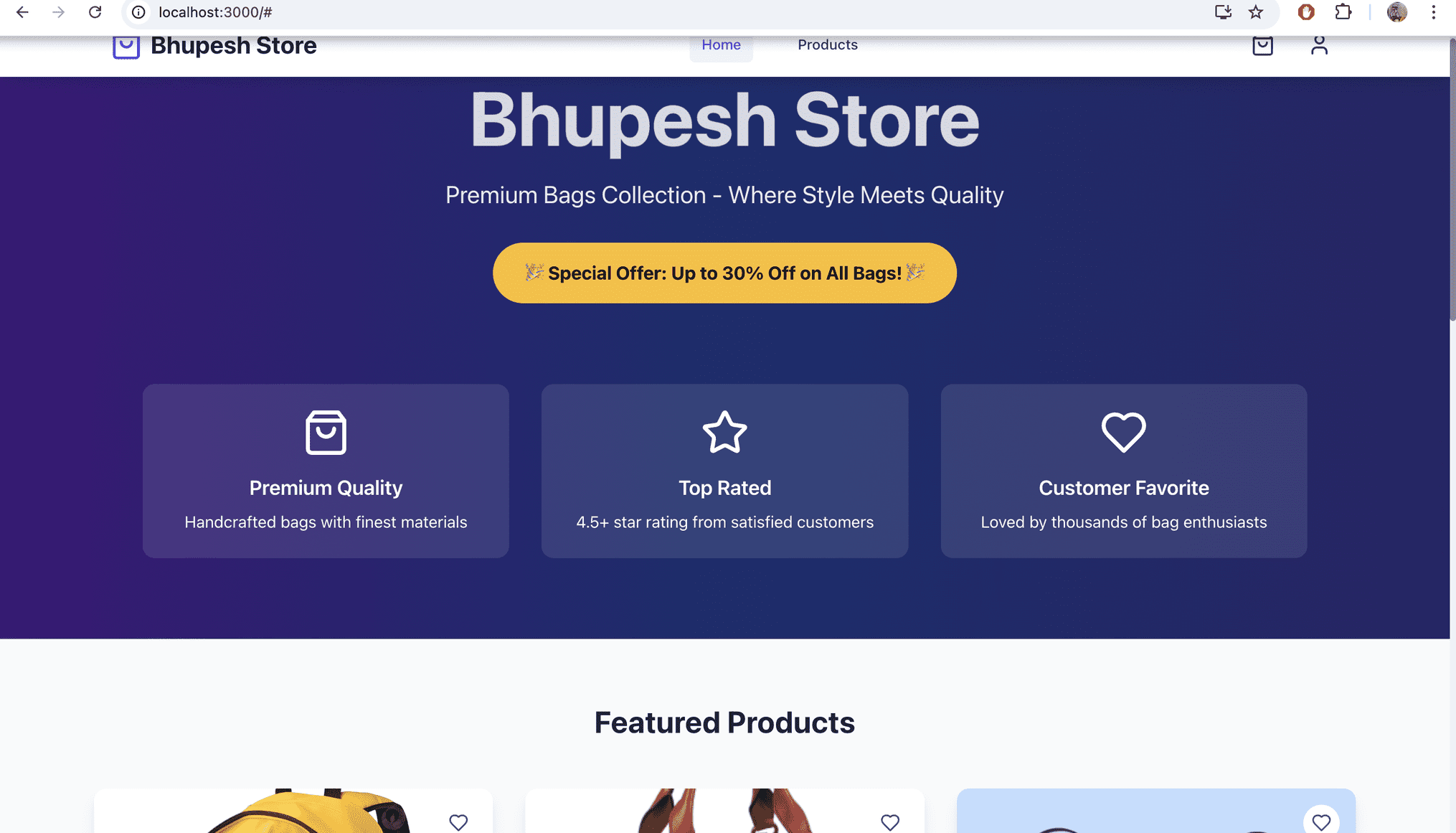 GitHub - bhupes-coder/E-commerce-webpage-Using-React-Js
