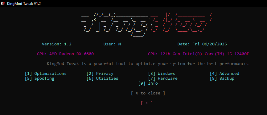 GitHub - KingMod2008/KingModTweak