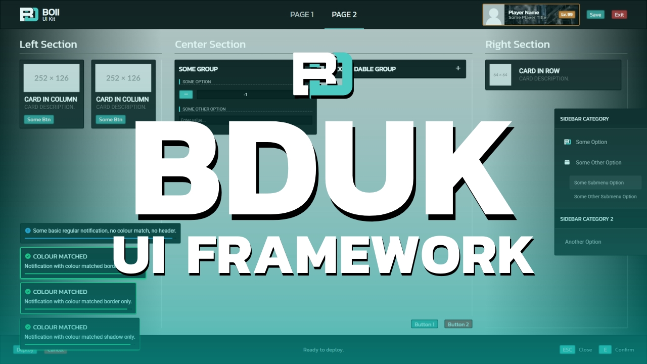 GitHub - boiidevelopment/bduk: BOII Development UI Kit - Standalone UI Builder
