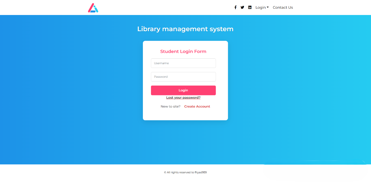 GitHub - Riyad959/Library: Library management website for University ...