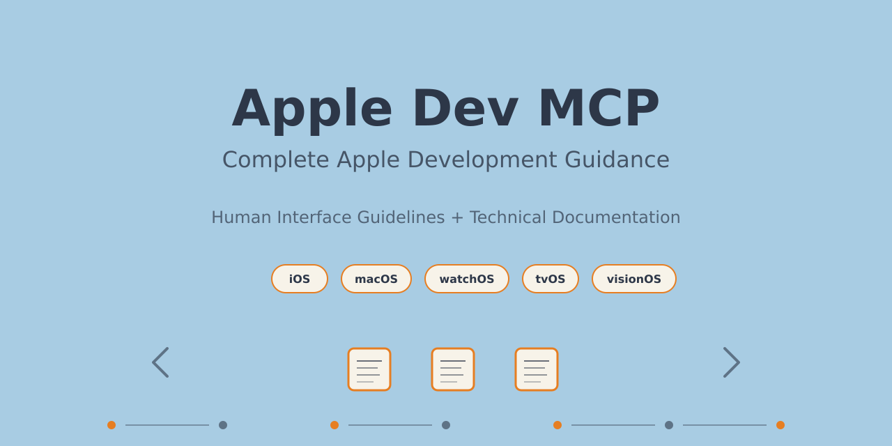 GitHub - tmaasen/apple-dev-mcp: MCP Server for Apple's Human Interface Guidelines (HIG ...