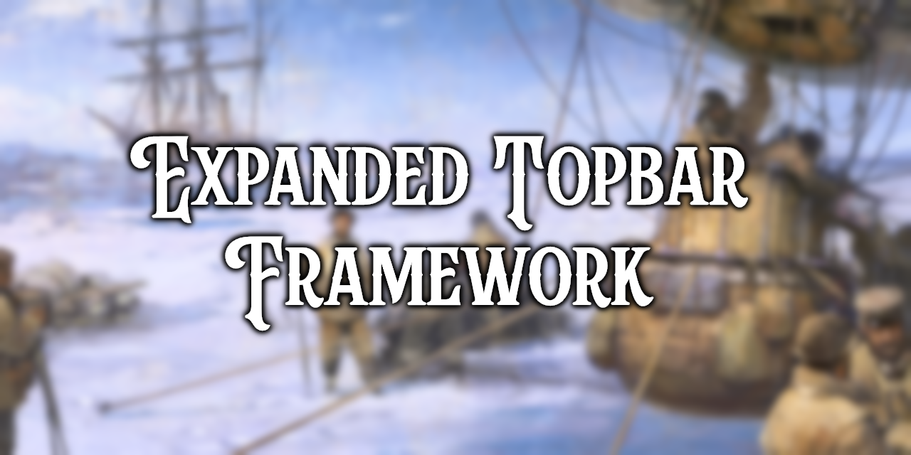 GitHub - Victoria-3-Modding-Co-op/Expanded-Topbar-Framework: This is a ...