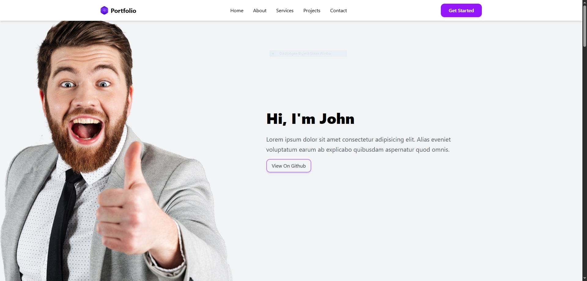 GitHub - emre-geris/TailwindCSS-Portfolio-Website: Mobile-first responsive portfolio website ...