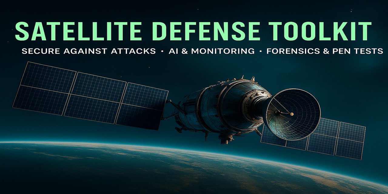 Github S0m3on35 Satellite Defense Toolkit Open Source Toolkit For