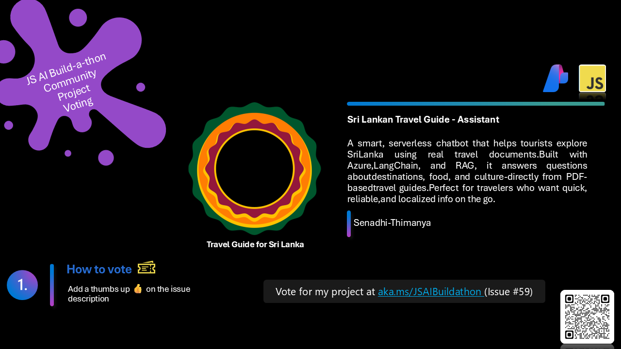 GitHub - senadhi-Thimanya/AI-Travel-Guide-for-Sri-Lanka: This is a Sri Lankan Tourist Guide Chat ...
