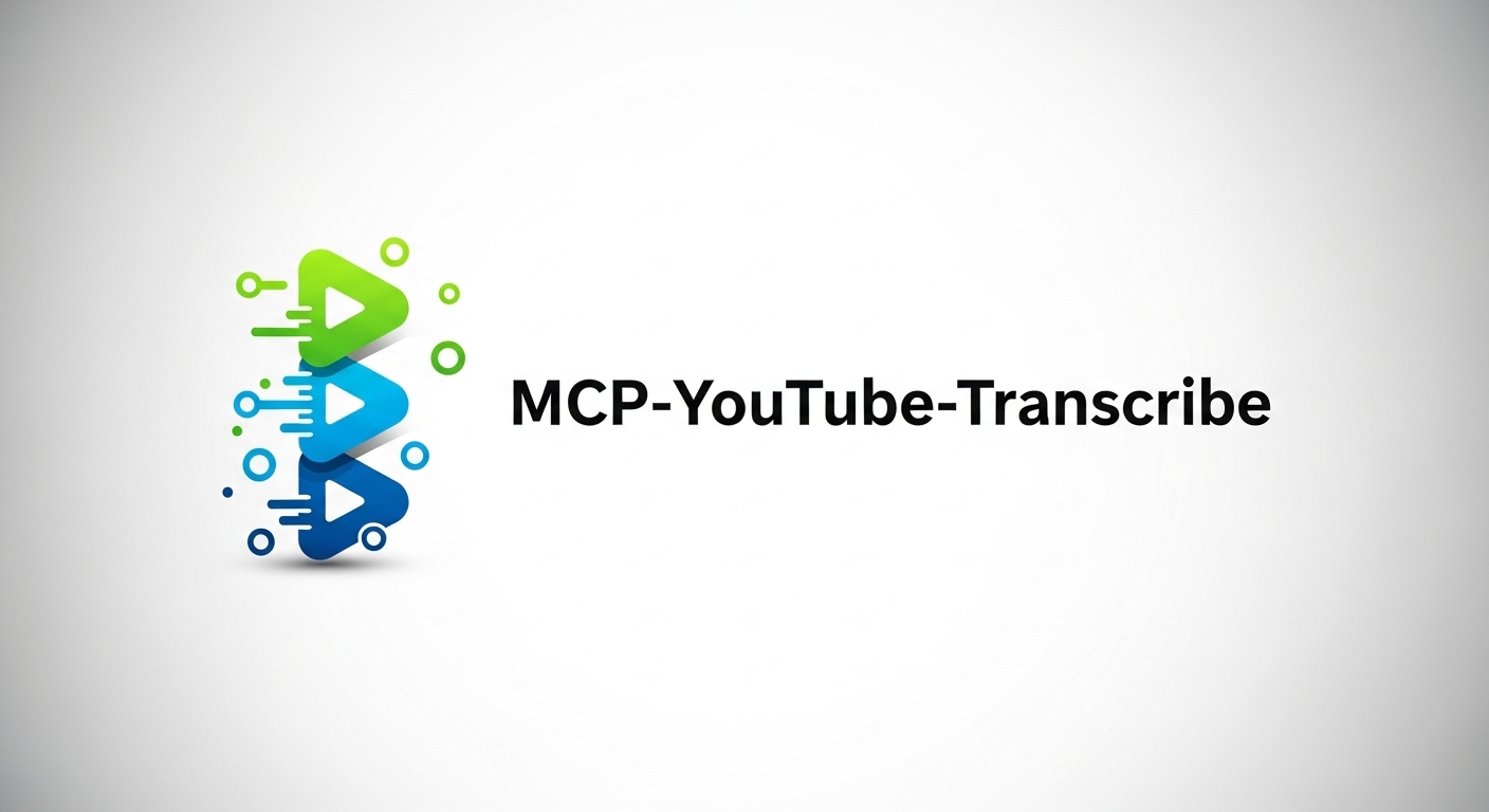 GitHub - JackHP/MCP-YouTube-Transcribe: An AI-powered MCP server for fetching/generating YouTube ...