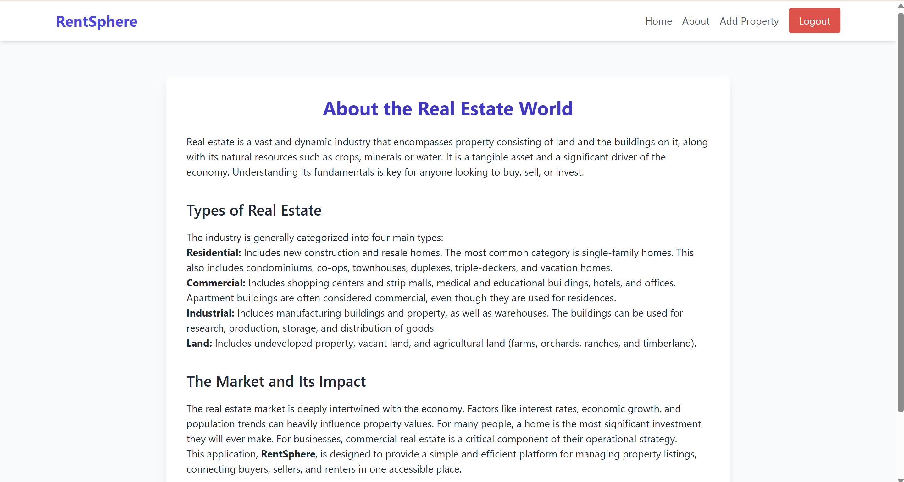 GitHub - tejasindurkarr/Real-Estate-Property-Management: Web Application