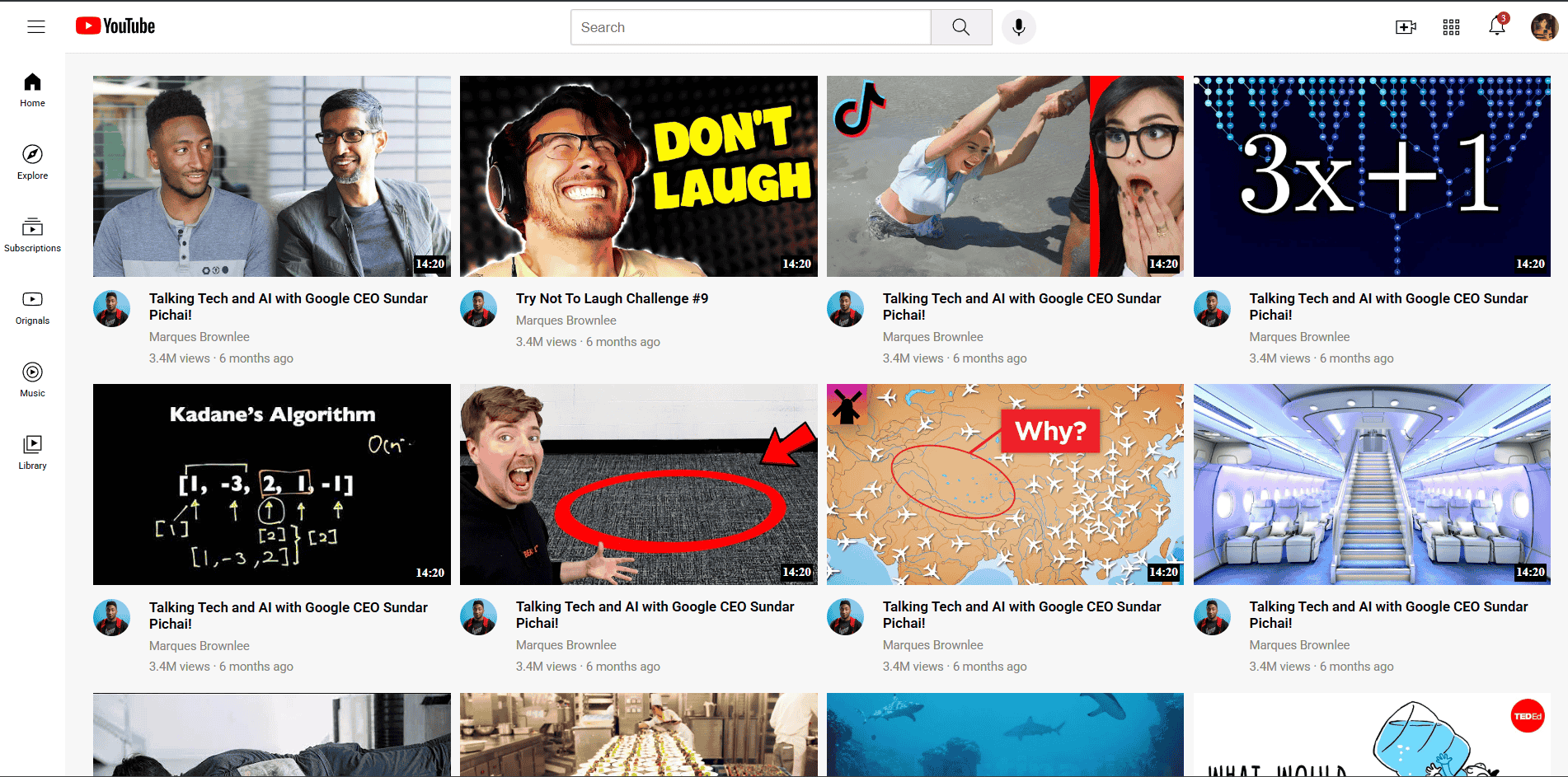 GitHub - bitbytebrute01/YouTube-Clone: 📺 YouTube Homepage Clone (HTML + CSS) A visually accurate ...