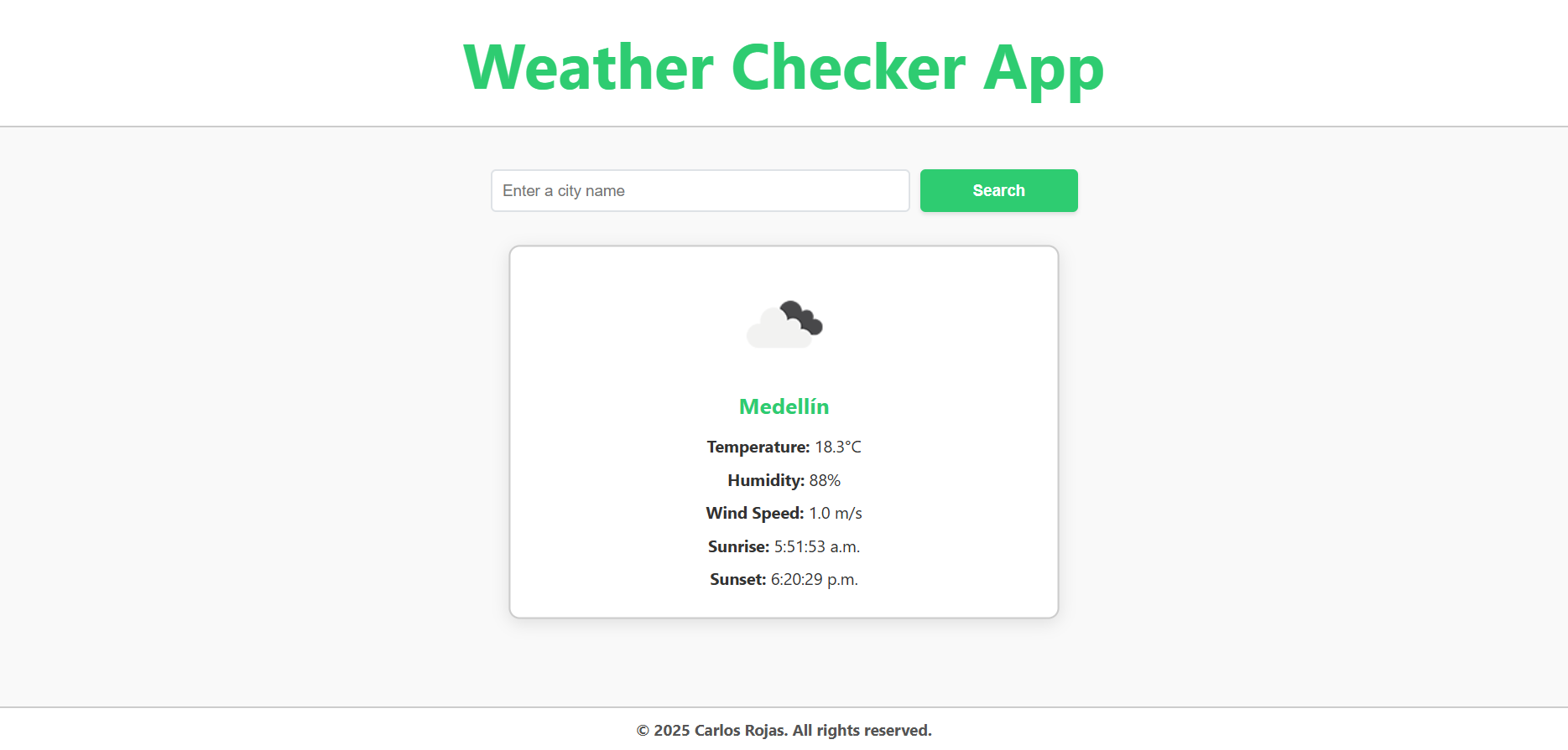 GitHub - Carturo8/Weather-Checker-App: 🌤️ A simple and responsive weather web app using ...