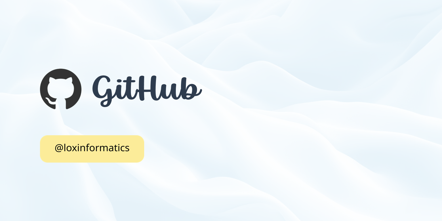 loxinformatics · GitHub Topics · GitHub