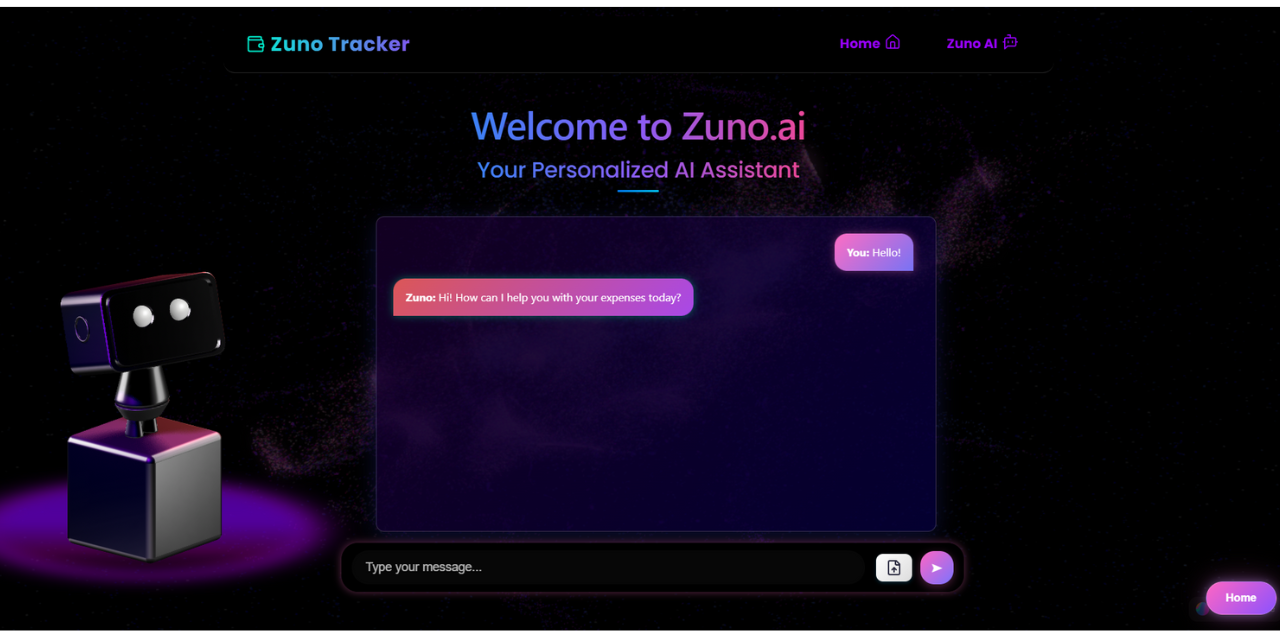 GitHub - athishhhh/Ai-Expense-analyzer-tracker-Zuno.Ai: Zuno AI is a full-stack, intelligent ...
