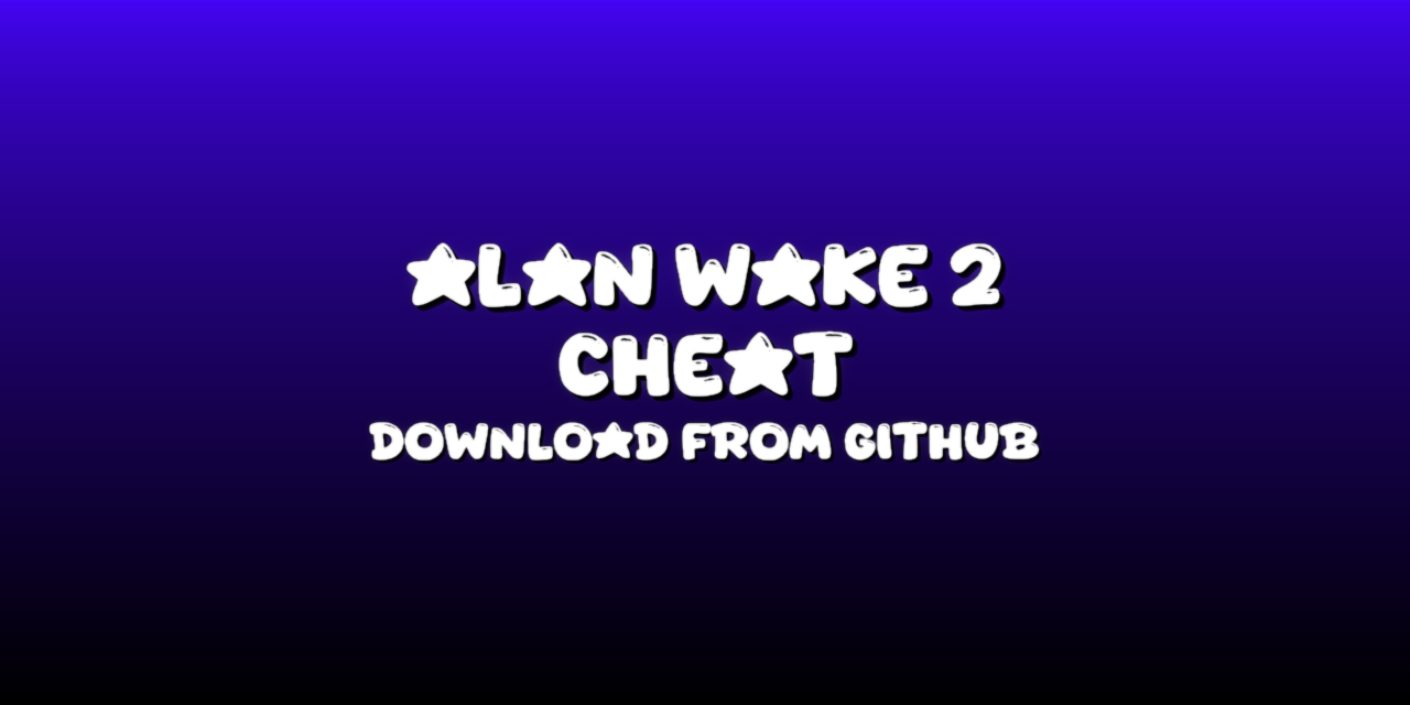 GitHub - VelunorColxs/Alan-Wake-2-Acidrain: Download Alan Wake 2 Trainer Hack 2025 - Unlimited ...