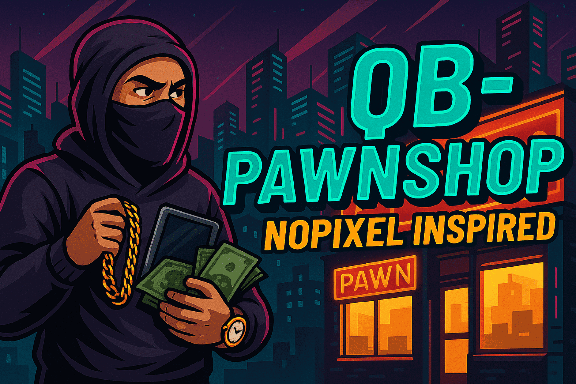 GitHub - ZerxDevelopments/qb-pawnshop: A simple and clean Pawn Shop ...