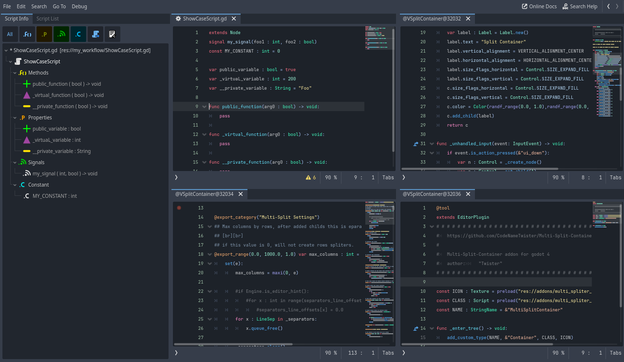 GitHub - CodeNameTwister/Godot-IDE-Extension: Godot IDE Extension: This plugin makes the Godot ...