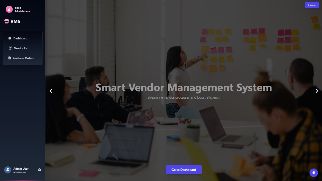 GitHub - sdillipkumar/Vendor_Management