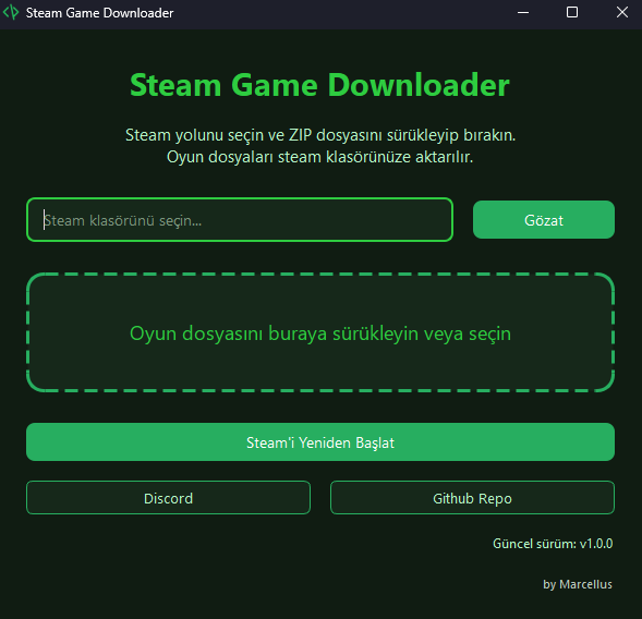 GitHub - muhammetdag/SteamGameDownloader: This project allows you to play games on Steam for ...