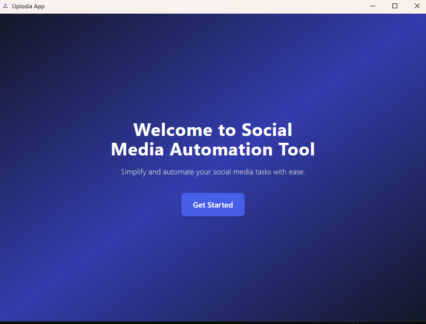 GitHub - MuhWldns/uplodia-app: A desktop app to automate TikTok uploads ...