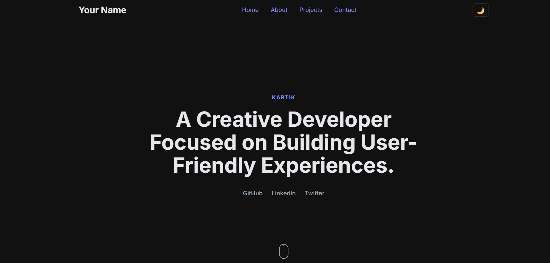GitHub - Kartik-Sohal/interactive-portfolio-template