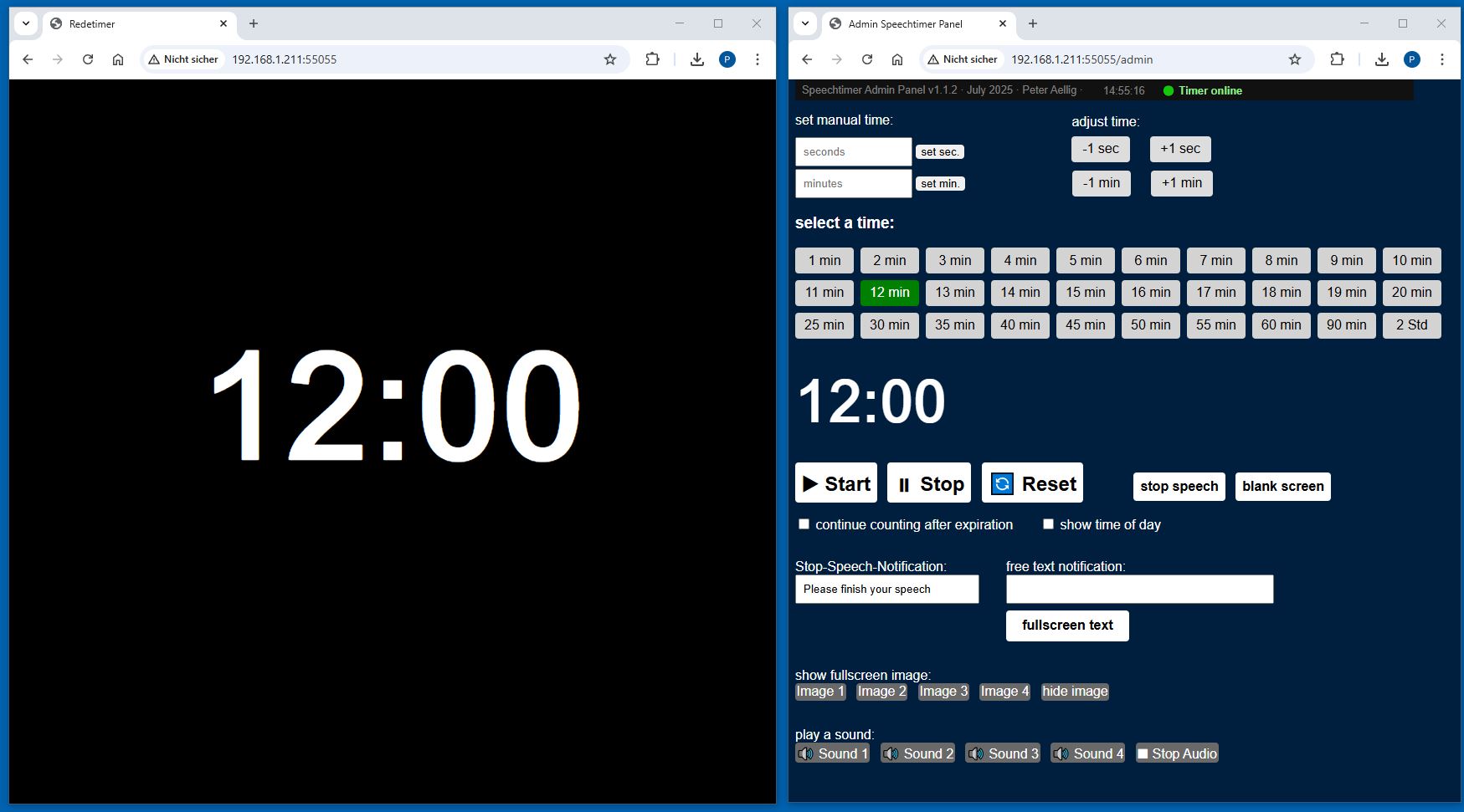 GitHub - peteraellig/speechtimer: I would like to share my latest ...