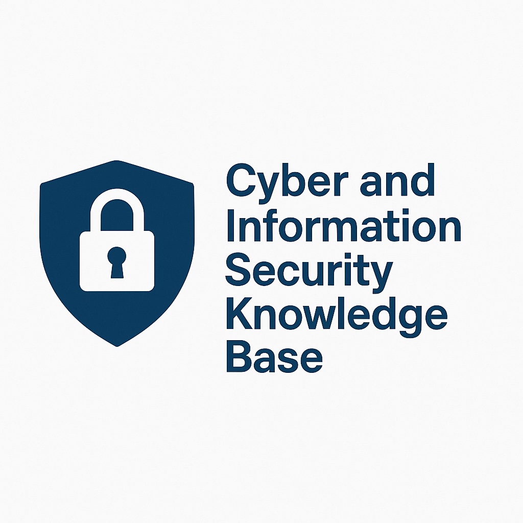 GitHub - tomwechsler/Cyber_and_Information_Security_Knowledge_Base: A structured knowledge base ...
