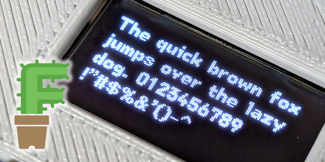 GitHub - shapoco/shapofont: Bitmap fonts and tools for embedded