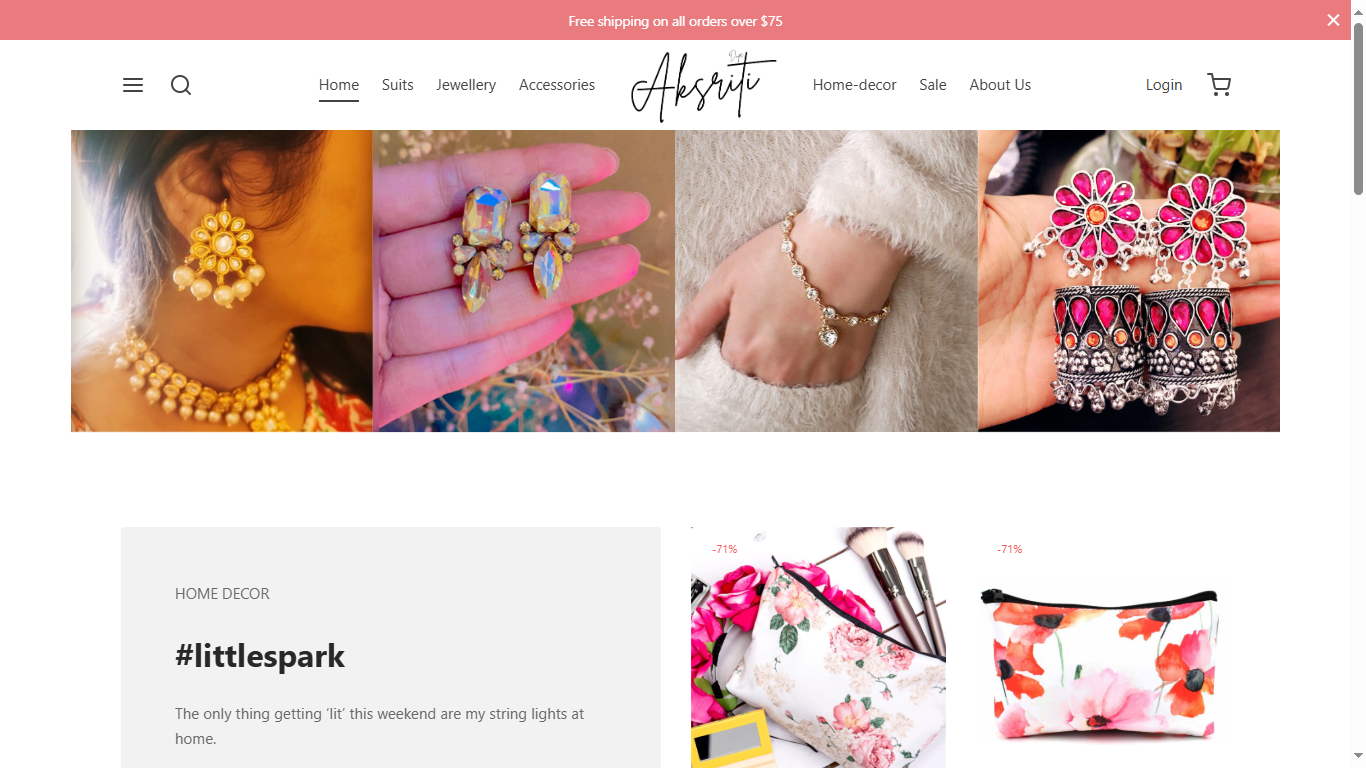 GitHub - ms-mansi/dupe-aksriti-wordpress-site: A WordPress-based e-commerce website built during ...