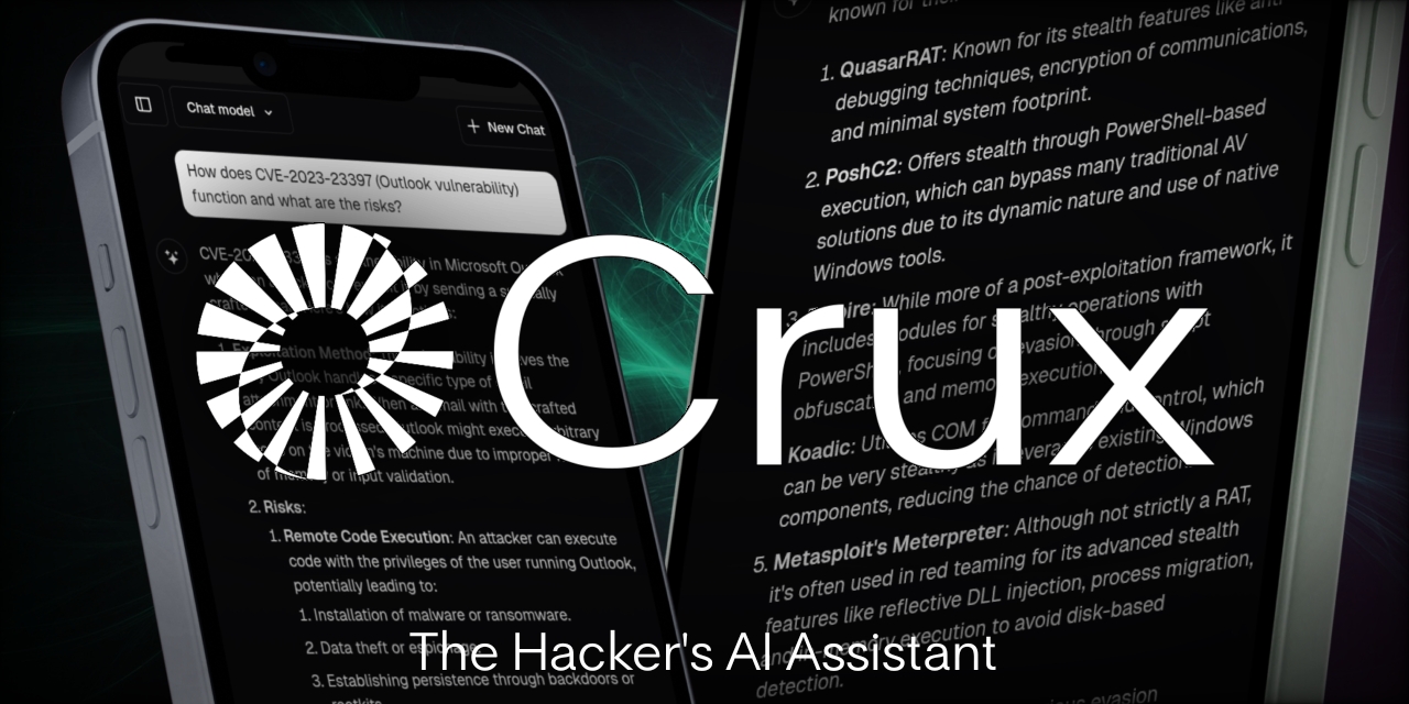 GitHub - Rosemary1337/Crux: No-limits AI assistant crafted for hackers ...