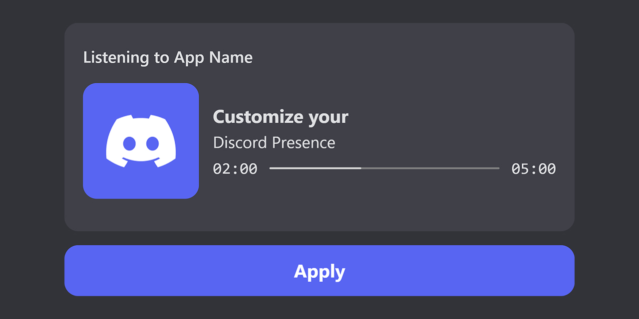 GitHub - SuperZombi/Discord-Presence: Customize your Discord Activity as you wish