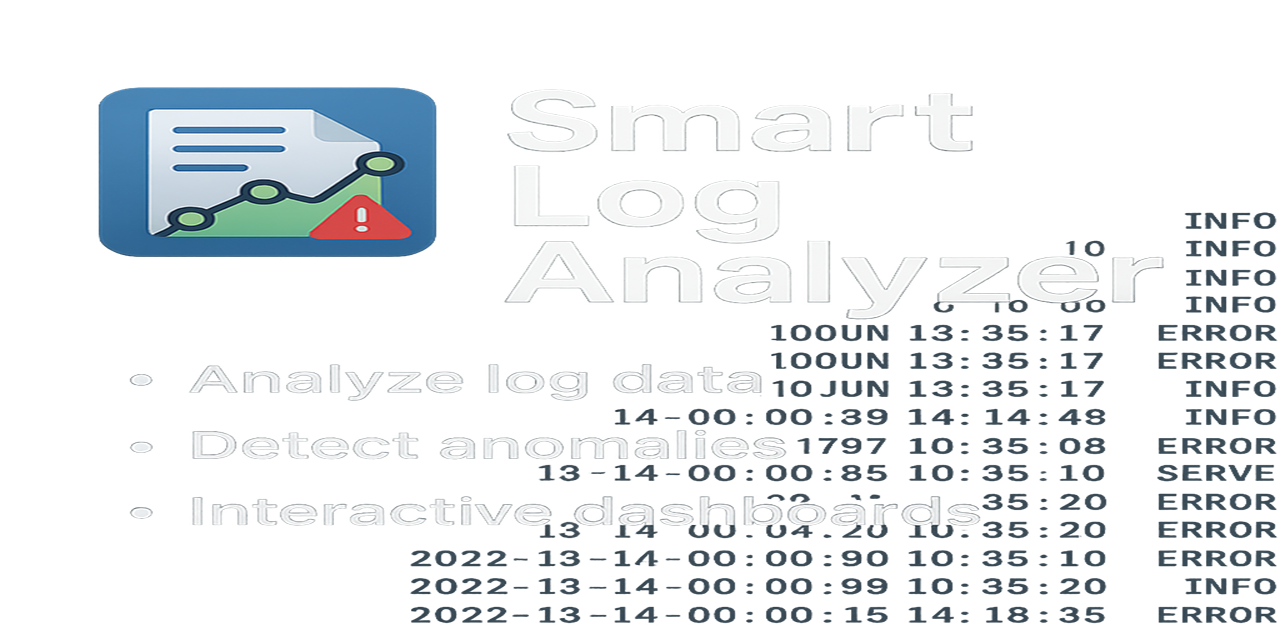 GitHub - bylickilabs/SmartLogAnalyzer: Local Python-based tool for analyzing, visualizing, and ...
