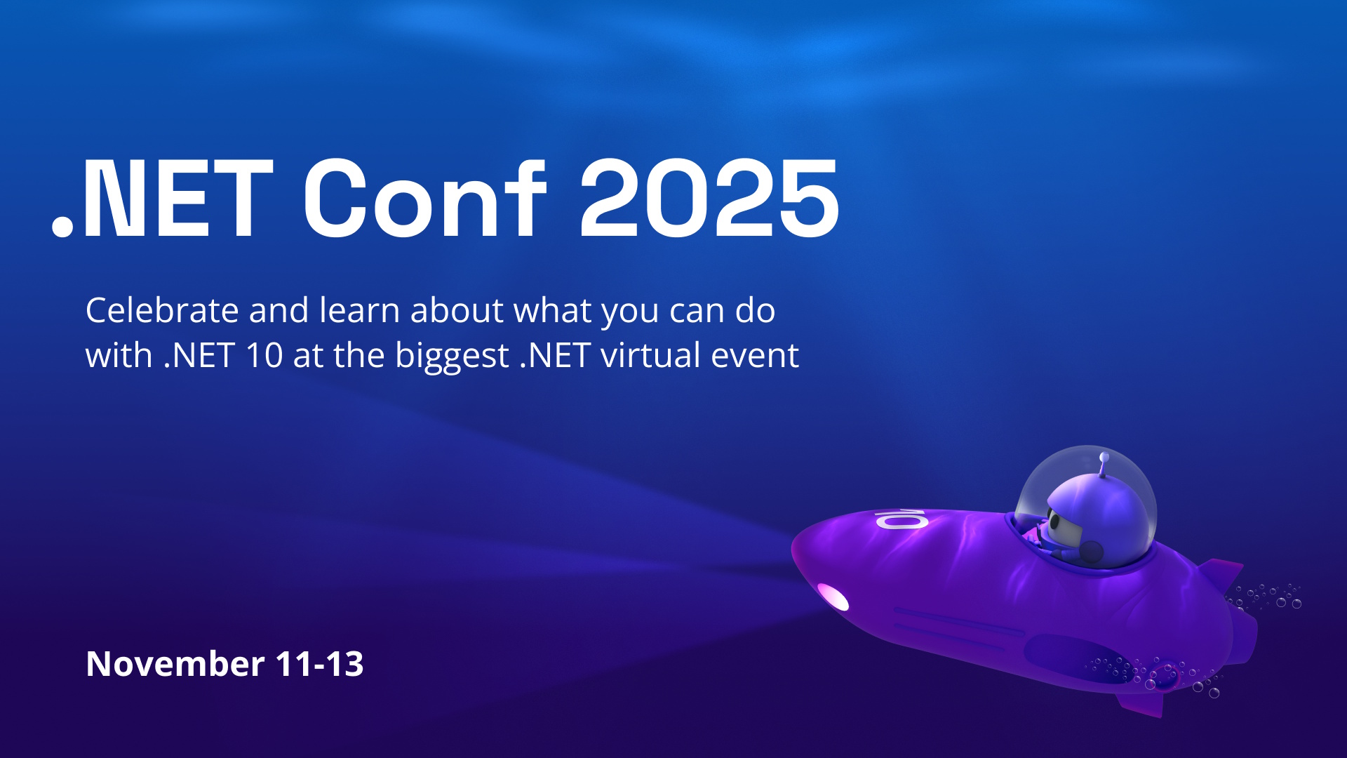 GitHub - dotnetConf/2025: Branding, content, and demos for the .NET Conf 2025 event