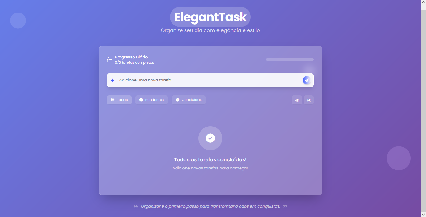 GitHub - lalaio1/ElegantTask: Este é um aplicativo de lista de tarefas (to-do list) chamado ...