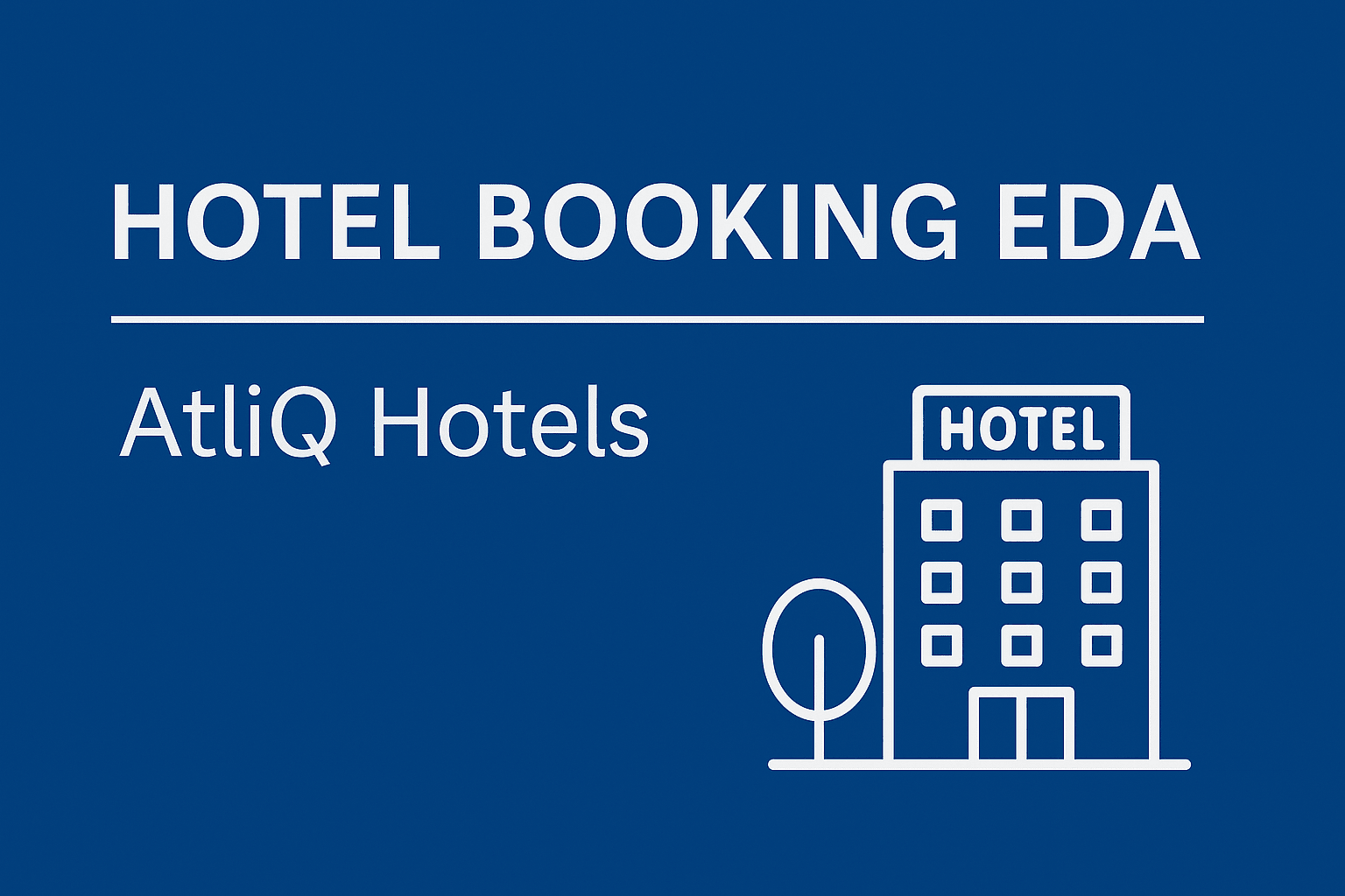 GitHub - kushalsamani/hotel_booking_eda: Exploratory Data Analysis on hotel bookings using 6 ...