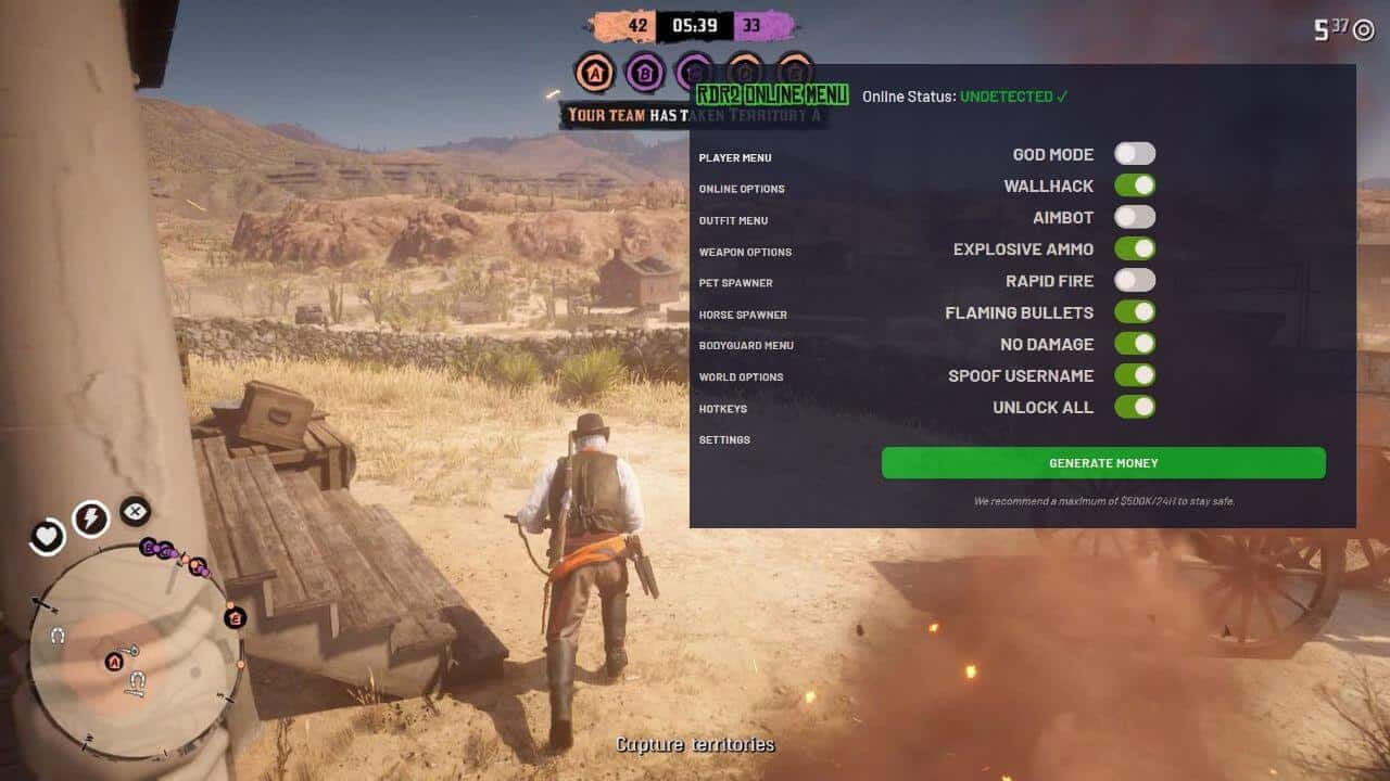 GitHub - bin-mainknk/red-dead-redemption-2-toolkit: RDR 2 Mod Menu / Spawn / God Mode / Gold ...