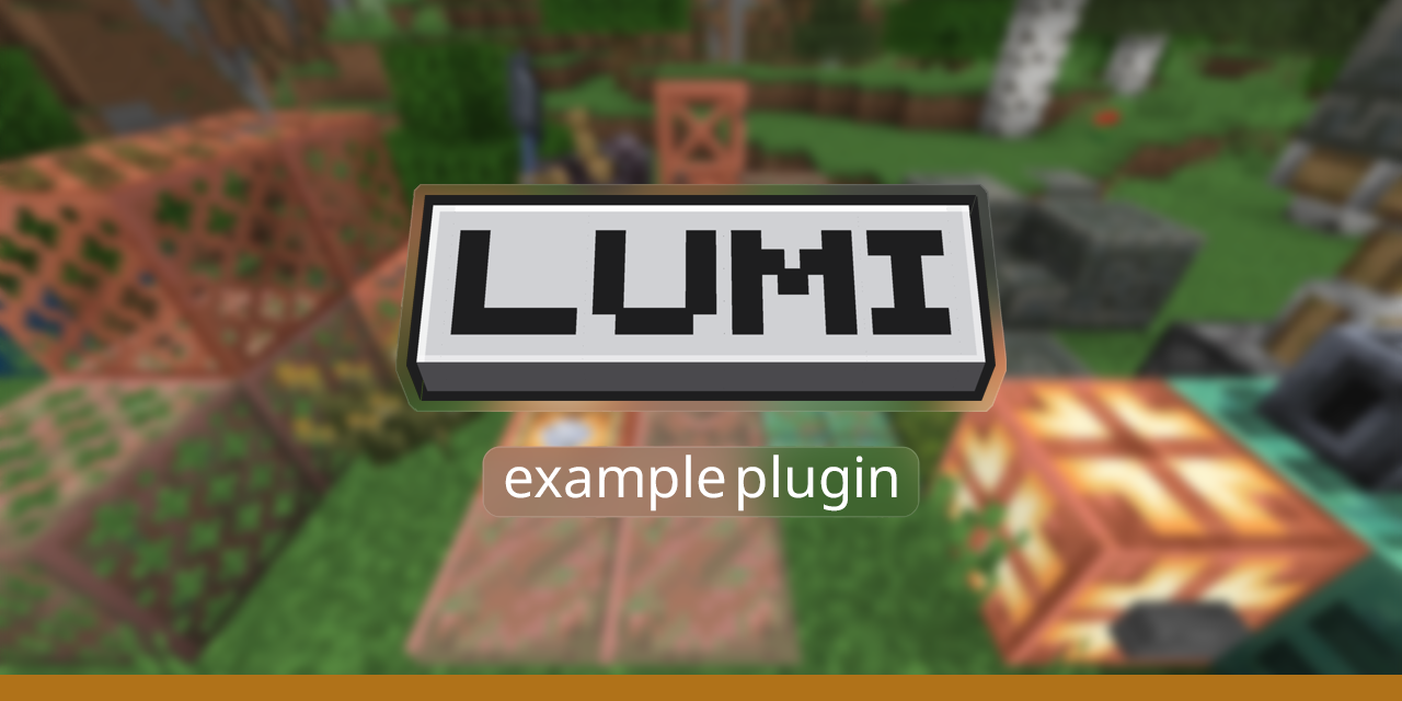 GitHub - LuminiaDev/ExamplePlugin: Example plugin for Lumi bedrock server software