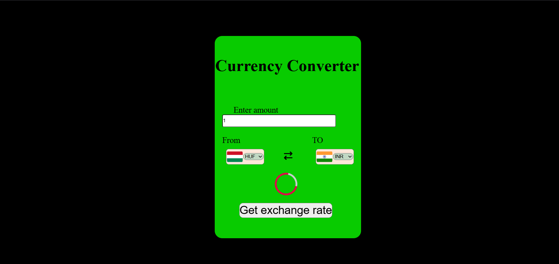 GitHub - itsrajat09/currency-converter