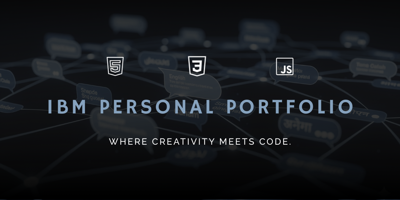 GitHub - BonyKoshy/IBM_Bony_Portfolio: This is the final project for ...