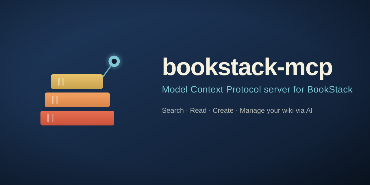 GitHub - ttpears/bookstack-mcp: MCP server for BookStack wiki — search ...