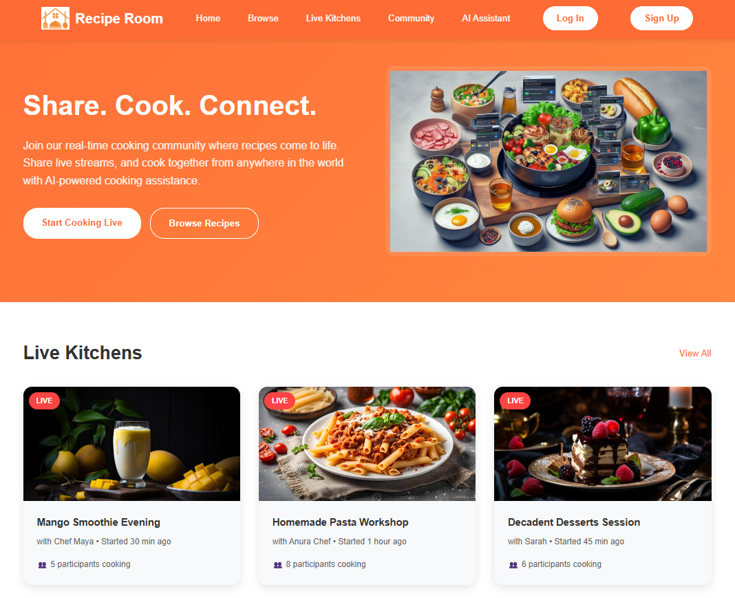 GitHub - TharushiN16/RECIPE-ROOM-A-Real-Time-Recipe-Sharing-Platform ...