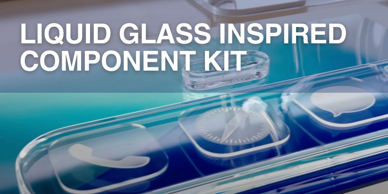 GitHub - h0rhay/liquid-glass-component-kit: Liquid glass inspired component kit, just wrap your ...