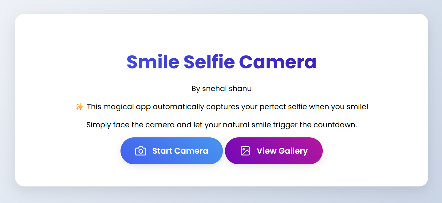 GitHub - Snehal-cloud/auto-selfie: This project is a Flask-based web app that auto-captures ...