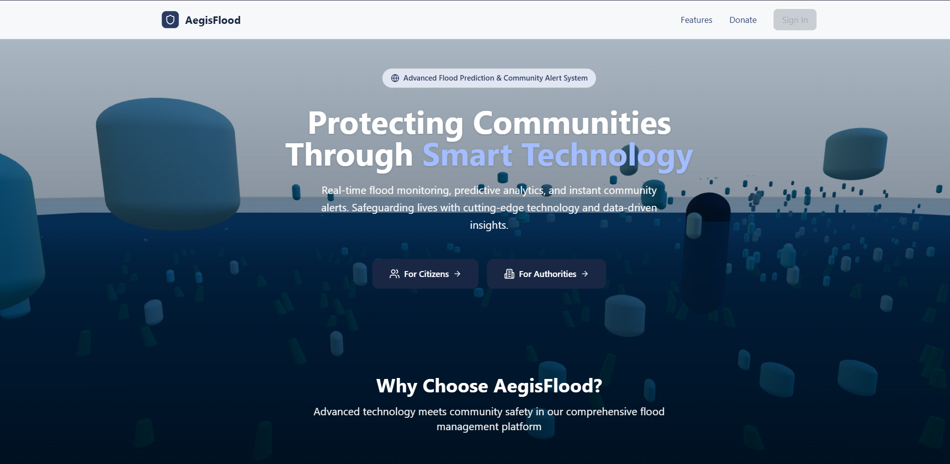 GitHub - Rohithkannas/AEGISFLOOD-Flood-Prediction-System: AI-powered ...