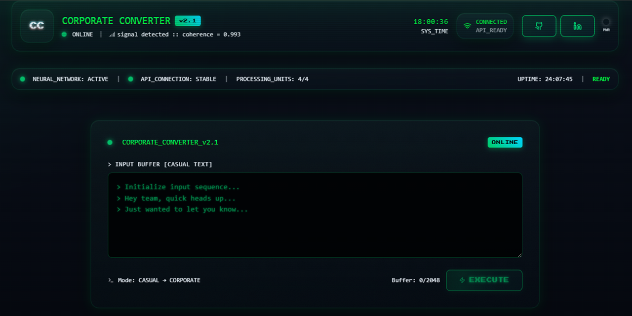 GitHub - arindal1/corporate-translator: Simple text processing system ...