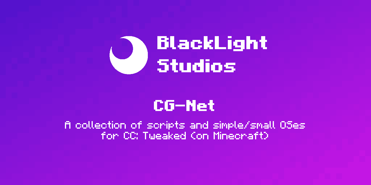 GitHub - BlackLight-Studios/cg-net: A collection of scripts and simple ...