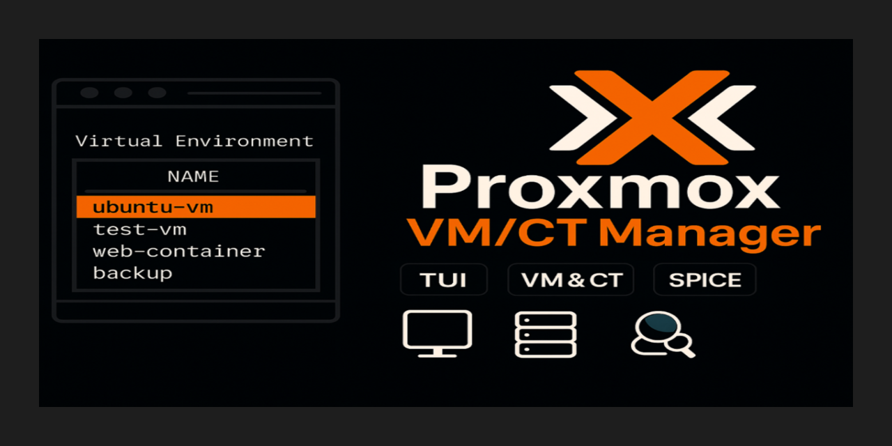 GitHub - TimInTech/proxmox-manager: Proxmox VM/CT Management Tool – A ...