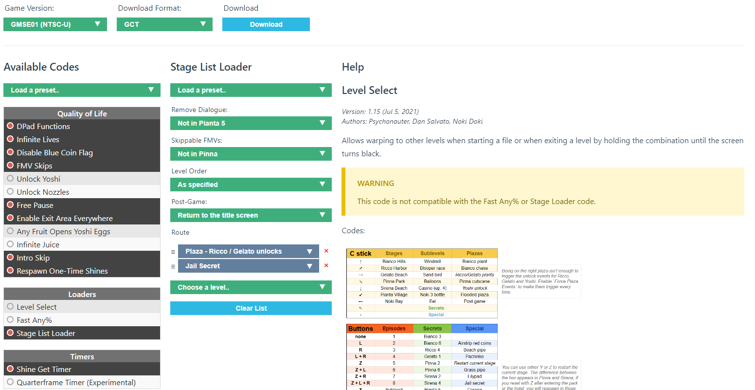 GitHub - BitPatty/gct-generator: A gecko code practice file generator ...