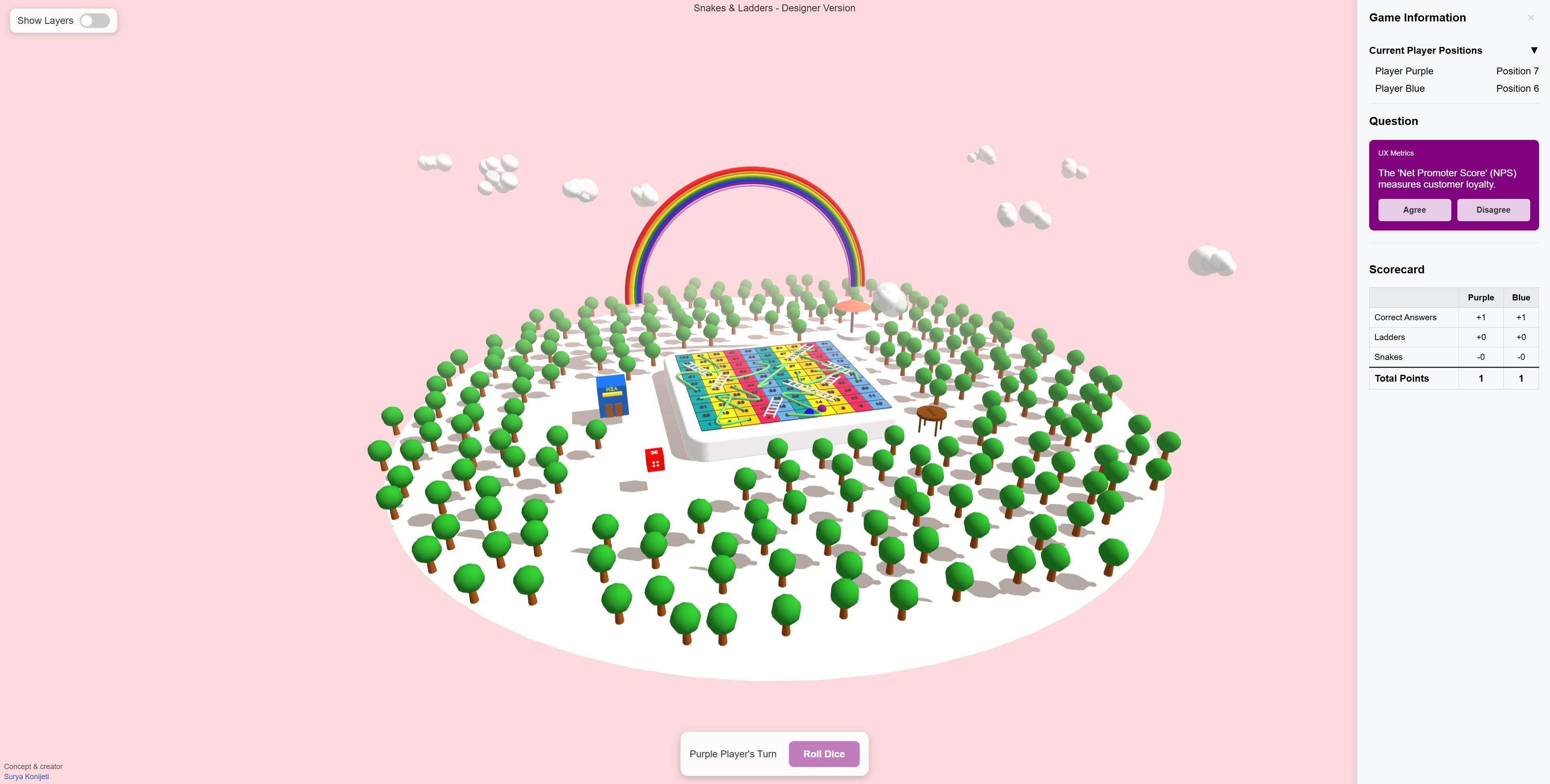 GitHub - suryaheatz/snakes-and-ladders-game: A 3D Snakes and Ladders ...